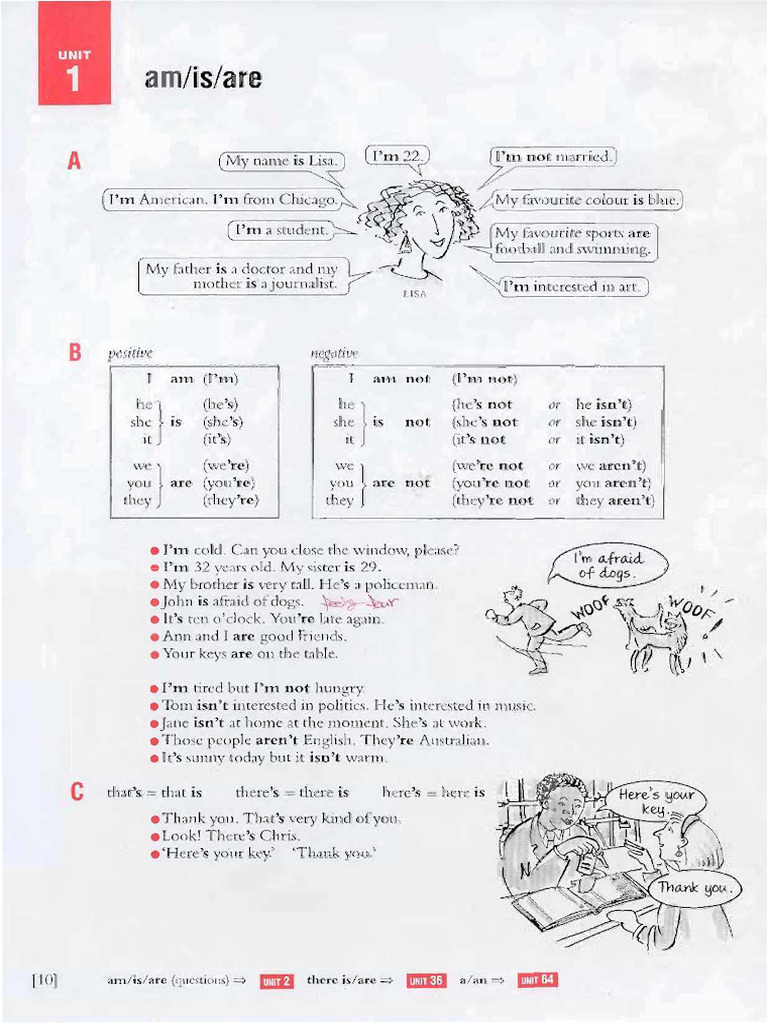 Am, Is, Are | PDF