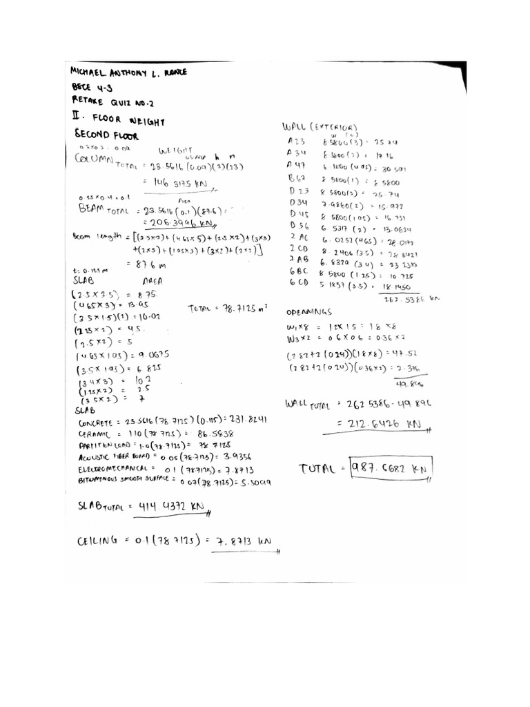 Rance Ce4-3 Retake Quiz-2 | PDF