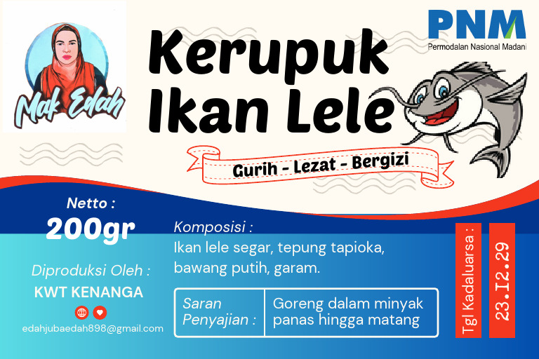 Kerupuk Ikan Lele Gurih dan Bergizi | PDF