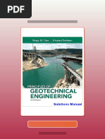Principles of Geotechnical Engineering SI Edition 8th Edition by Braja M Das | PDF