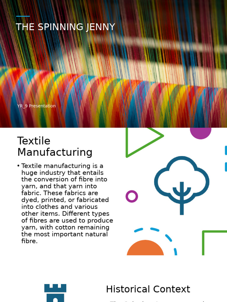 Spinning Jenny: Revolutionizing Textiles | PDF