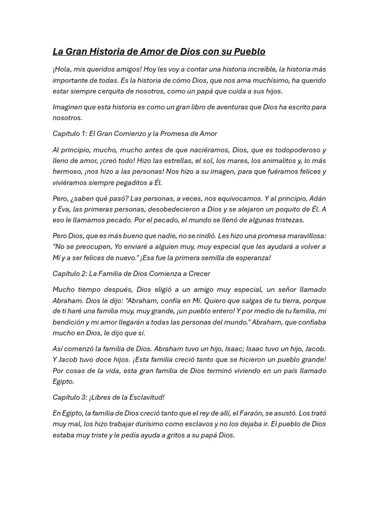 La Gran Historia Del Pueblo de Dios 2 | PDF | Moisés | Jacob