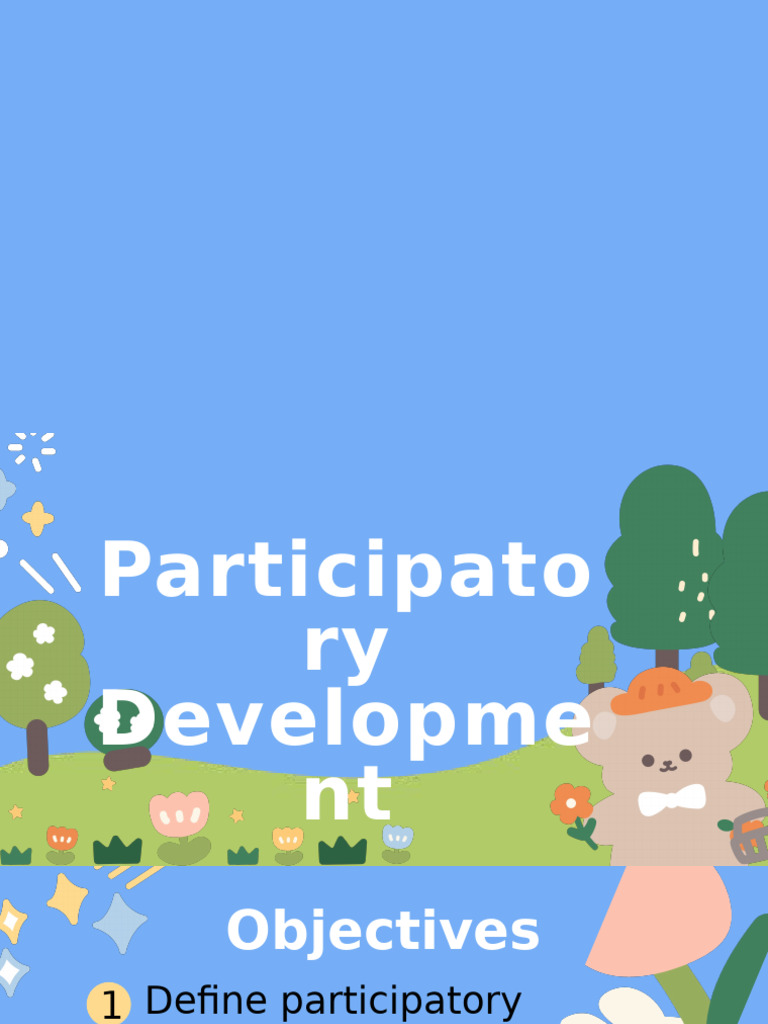 Examples of Participatory Development | PDF | Governance | Political ...