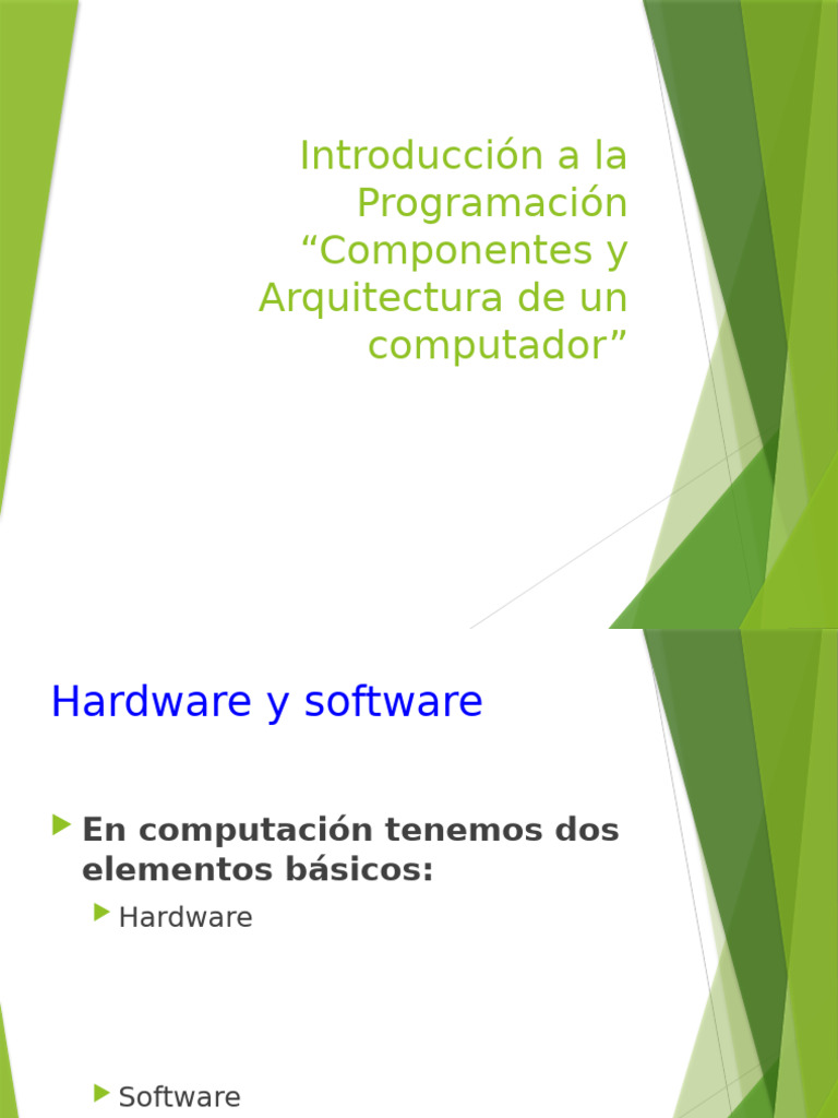 Semana 2 Hardware - Software | PDF | Hardware de la computadora | Almacenamiento de datos de la ...