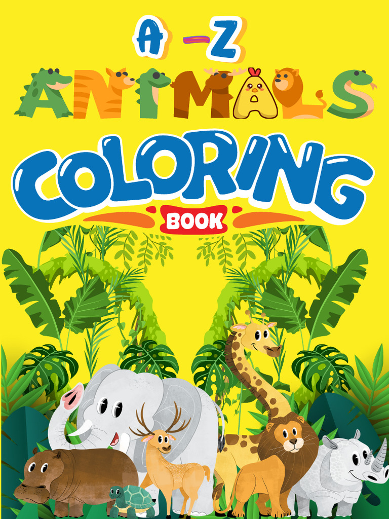 Coloring Book Animals | PDF