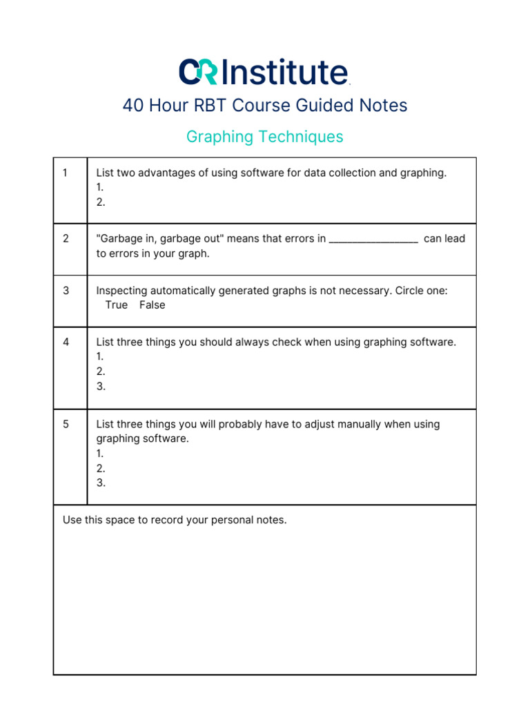 Data Collection and Graphing Tips | PDF