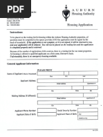 AHCCCS Housing Program Application Guide | PDF | Identity Document