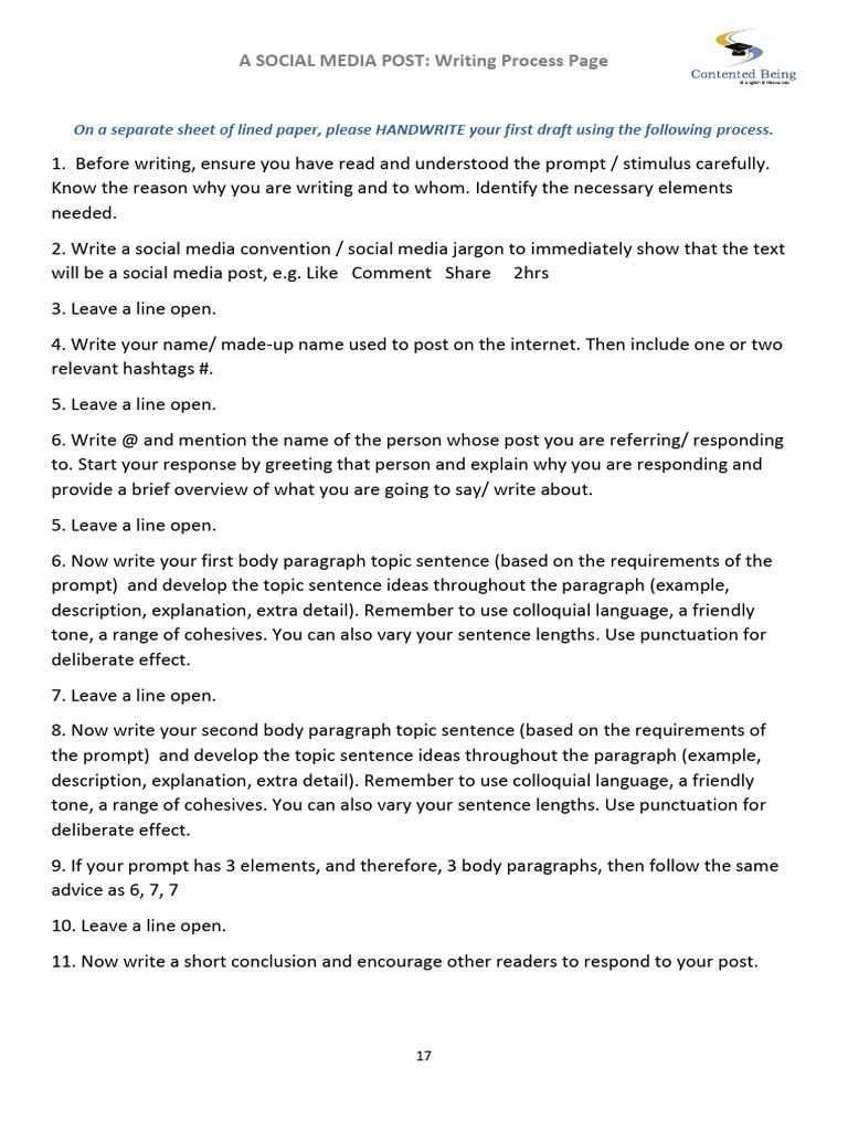 Process Writing | PDF