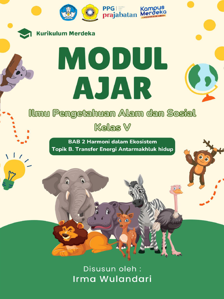 Modul IPAS Kelas V BAB II Siklus 3 - Irma Wulandari | PDF