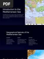 Mediterranean Sea Bordering Countries Map | PDF | Mediterranean Sea