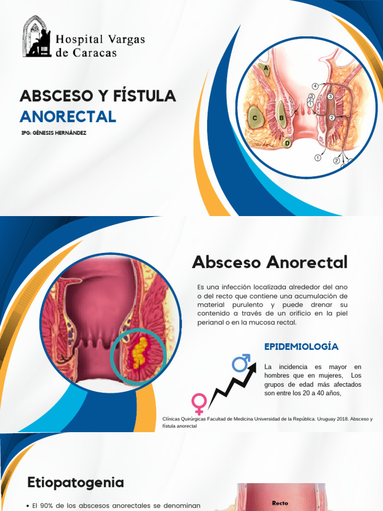 Absceso Fístula Anorectal | PDF | Especialidades Medicas | Medicina