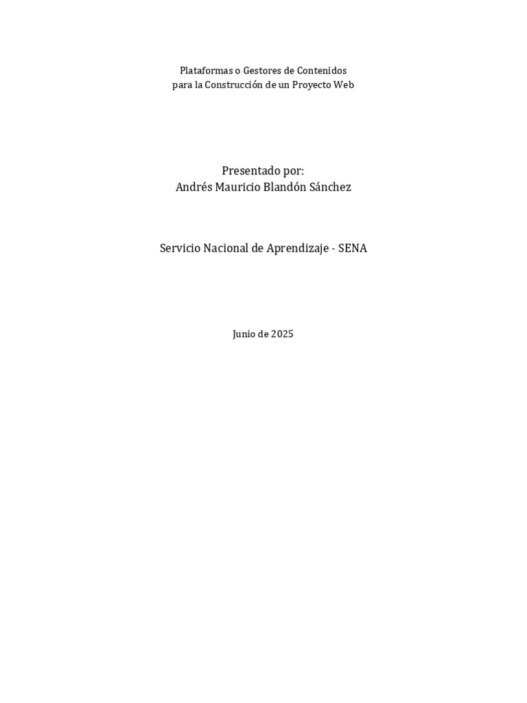 Gestores de Contenido | PDF | Ingeniería de software | Red mundial