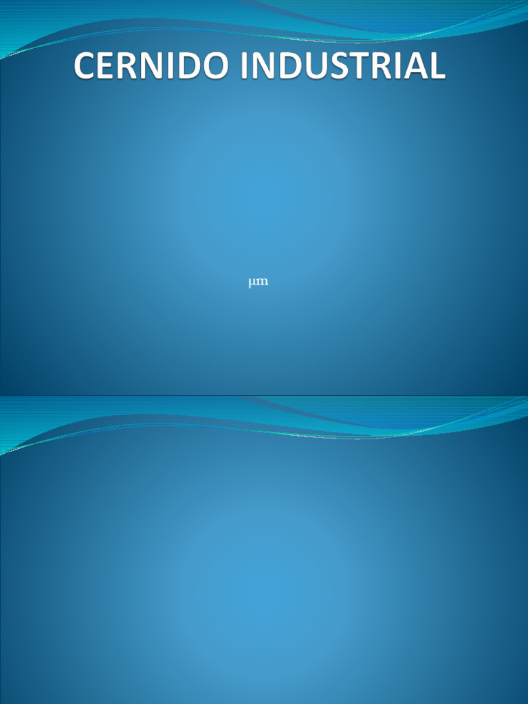 Cernido Industrial | PDF | Acero | Acero inoxidable