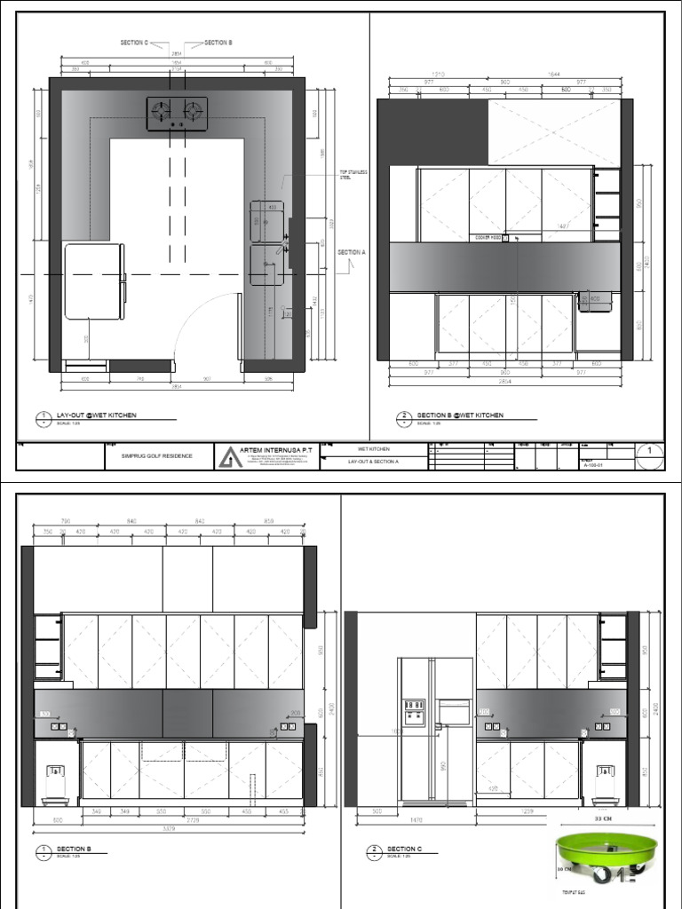 Simprug Golf Residence Wet Kitchen Layout | PDF | Kitchen | Cooking
