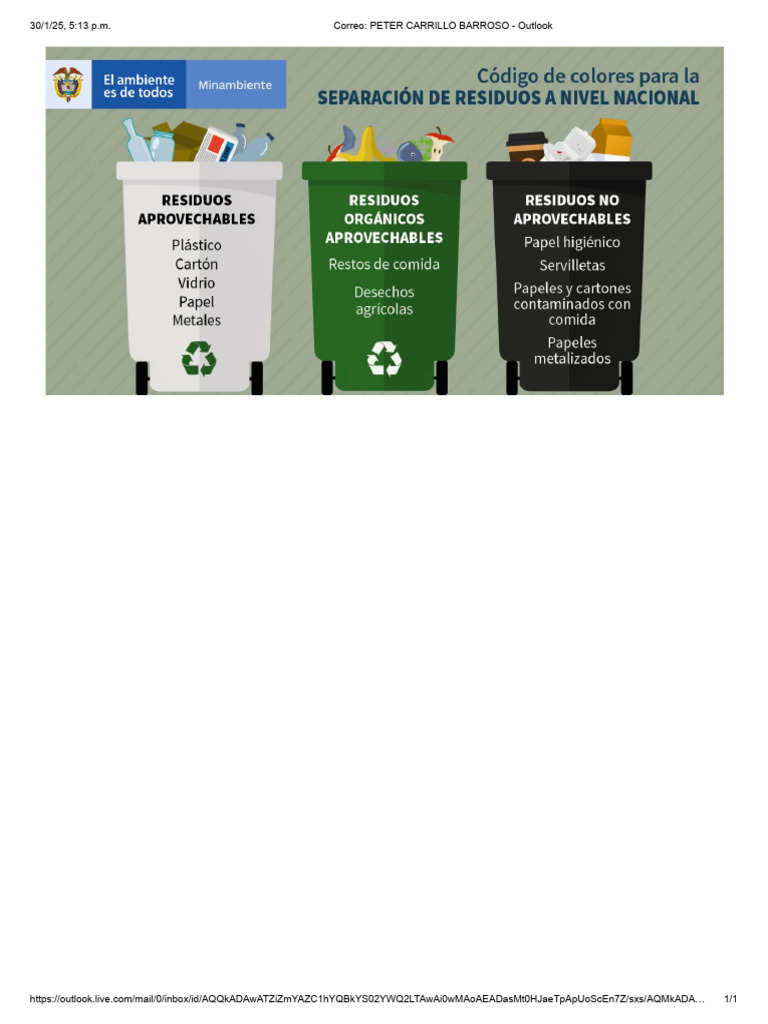 Correo - PETER CARRILLO BARROSO - Outlook. | PDF