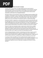 History and Significance of H | PDF