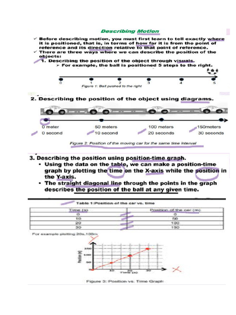 Lecture Science Motion Distance and Displacement | PDF