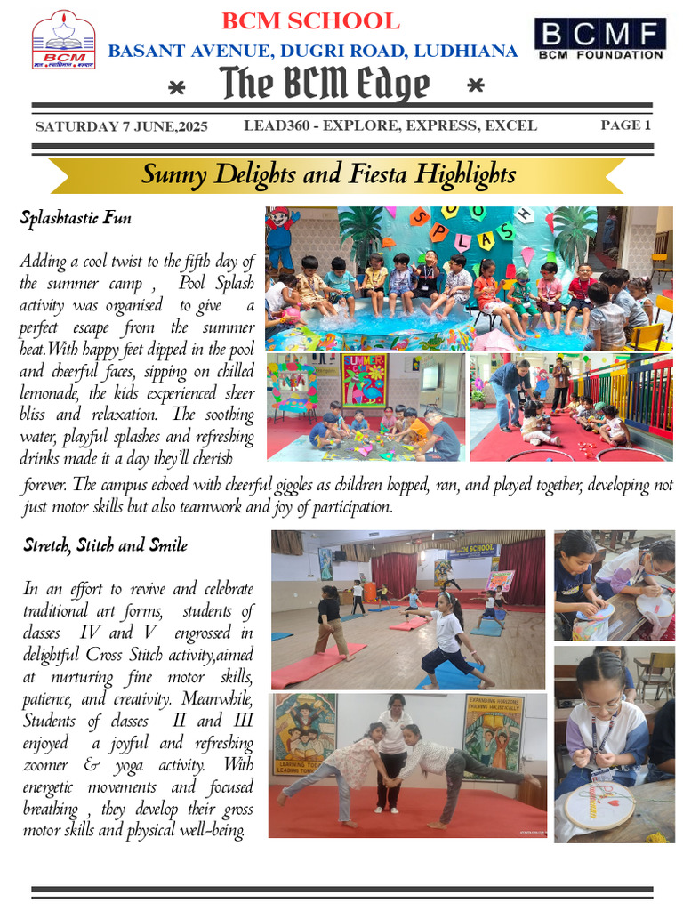 The BCM Edge 7th June 2025 | PDF | Cognition | Learning