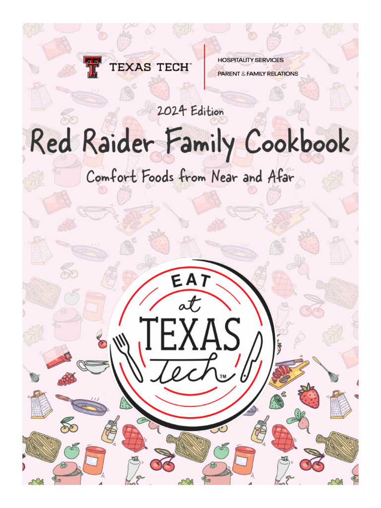 Red Raider Family Cookbook 2024 | PDF | Stir Frying | Scallion