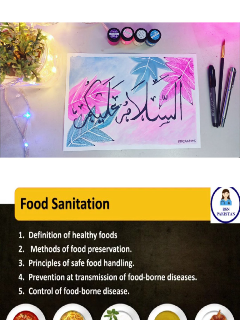 Presentation On Food Sanitation | PDF