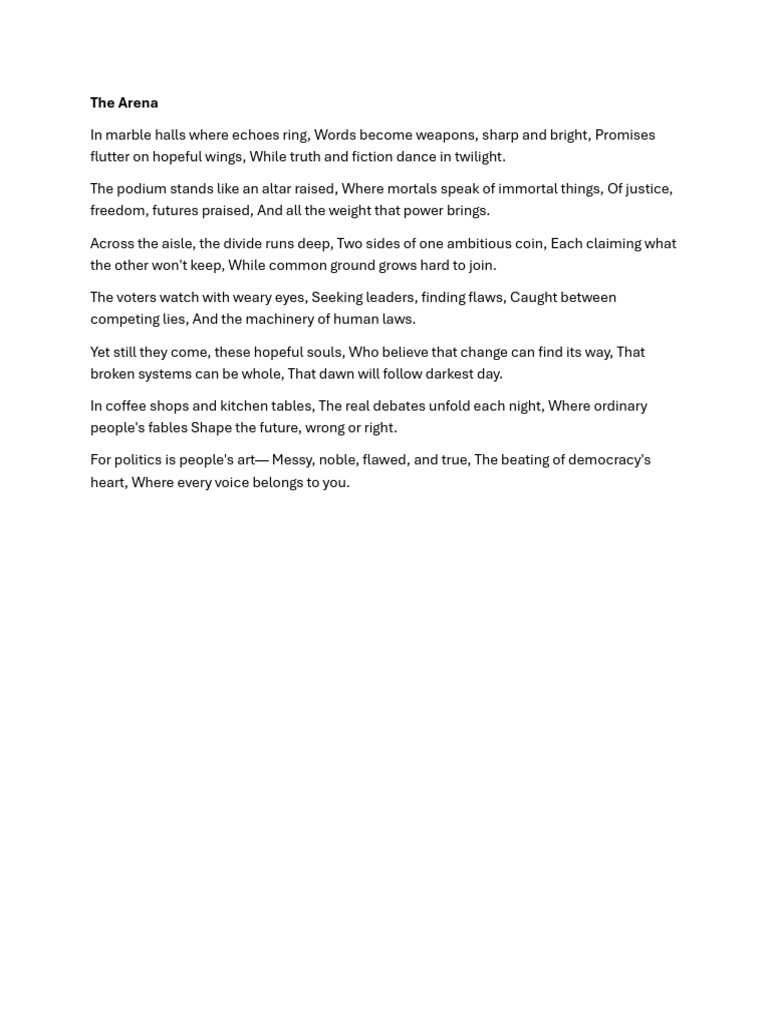 Poem | PDF