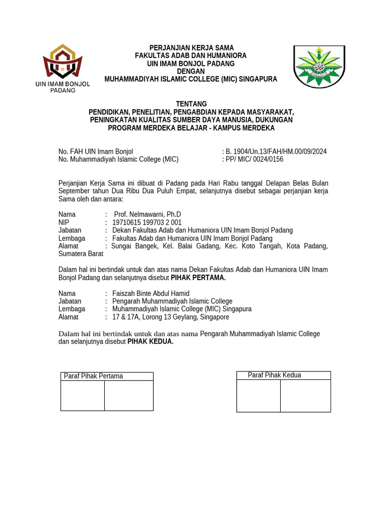 DRaft PKS Fah Mic 2024 | PDF