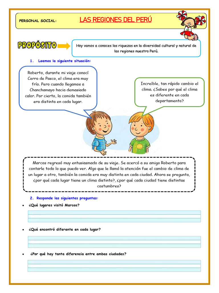 U4 s2 Ficha d2 Religión Abraham Amigo de Dios | PDF | Perú | Ciencias de la Tierra