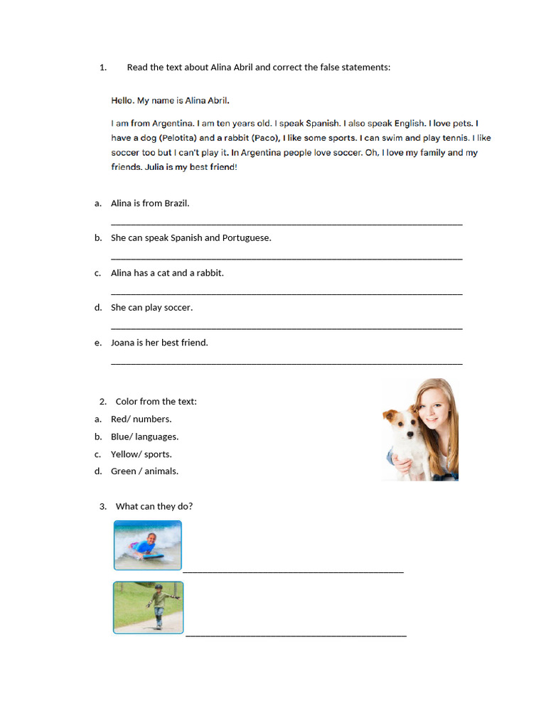 Shine On 4 Unit1 | PDF