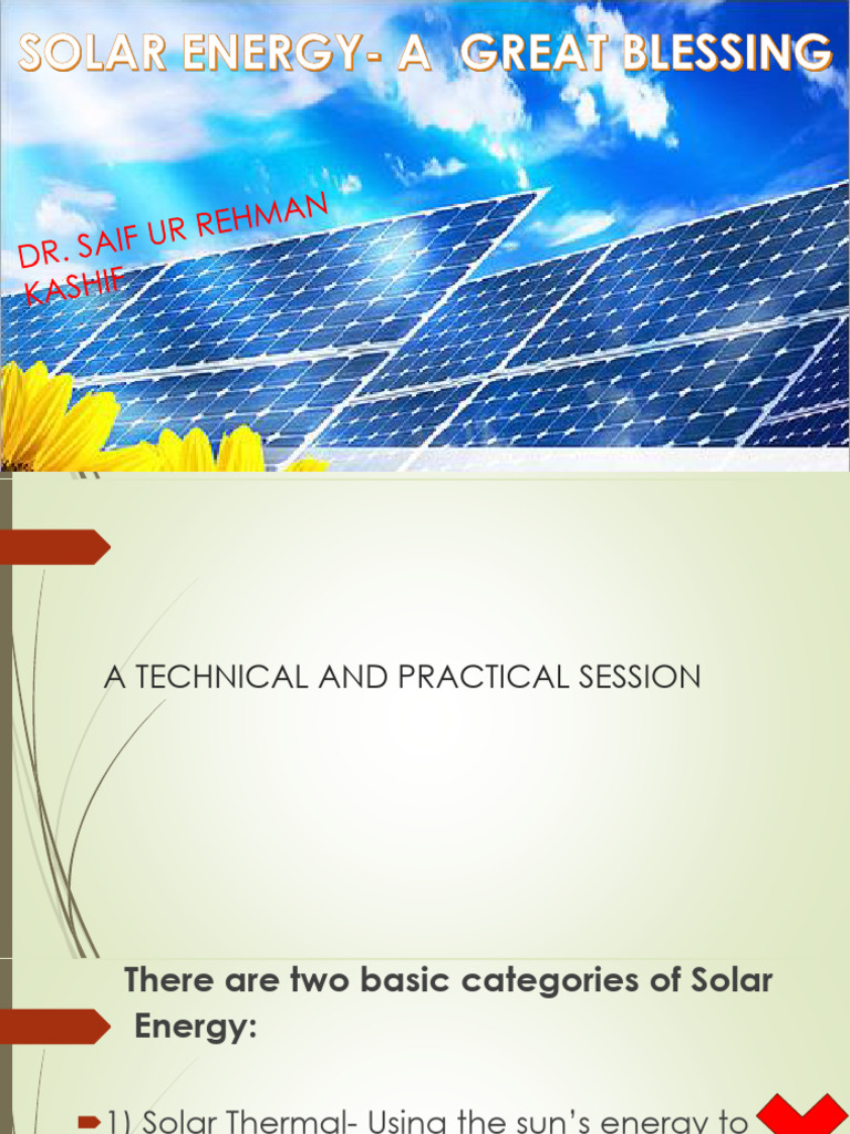 Solar Energy | PDF