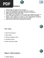 SIH 2025 Sample Presentation Guide | PDF