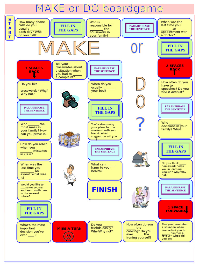 Do or Make Board Game 1 GOOD | PDF