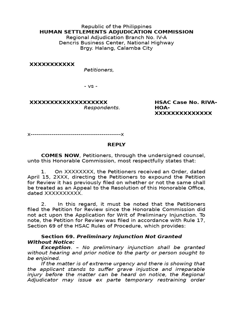 Petition for Review on Injunction Denial | PDF | Injunction | Common Law