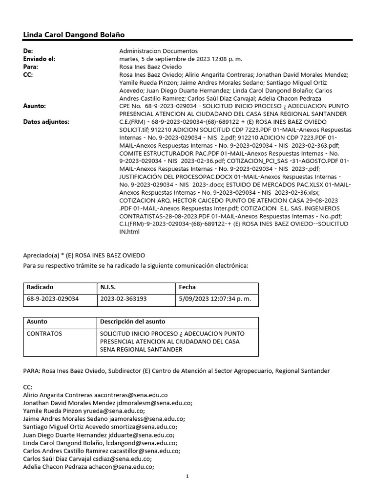 2.inicio Punto de Atencion - PDF 01-Mail-Anexos Respuestas Internas ...