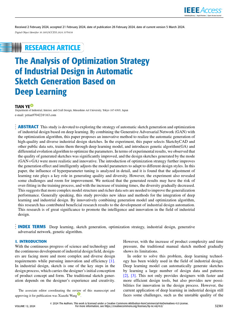 The Analysis of Optimization Strategy of Industrial Design in Automatic ...