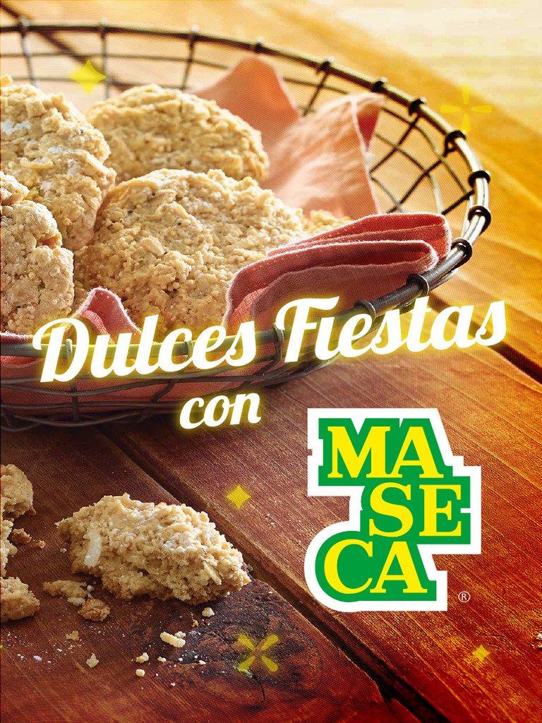 Recetas Dulces con Maseca y Frutas | PDF | Galleta | Maíz