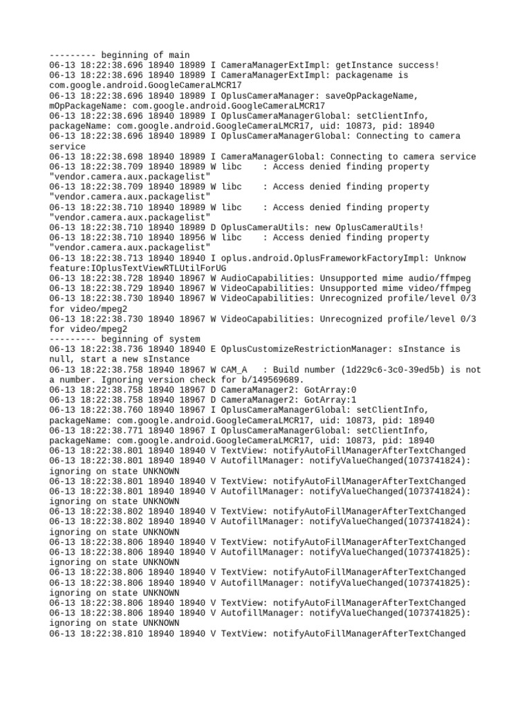 Log Cat 1749810158628 | PDF | System Software | Computer Architecture