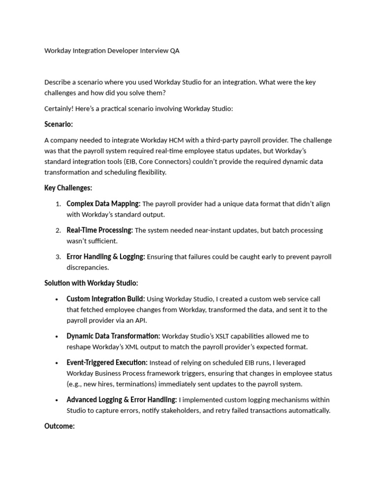 Workday Integration Developer Insights | PDF | Xslt | Microsoft Excel