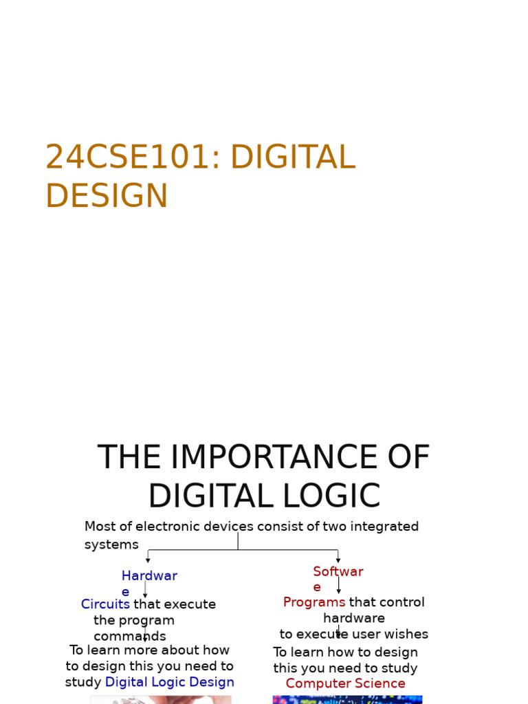 Introduction To Digital System | PDF | Logic Gate | Digital Electronics
