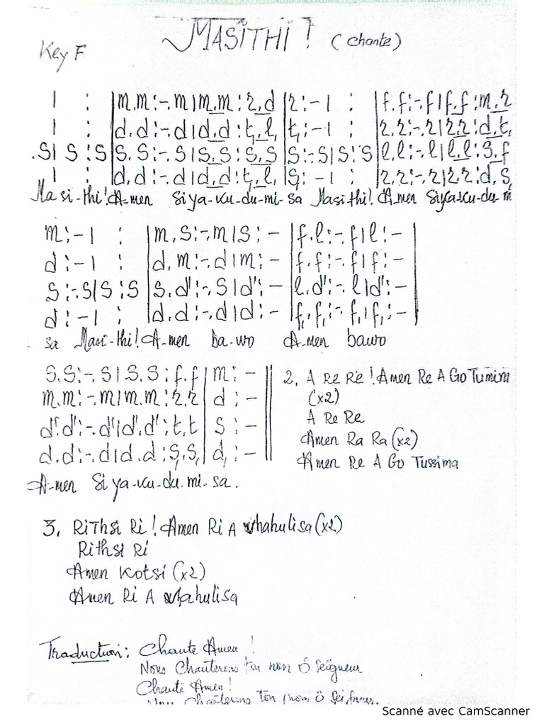 MASITHI | PDF