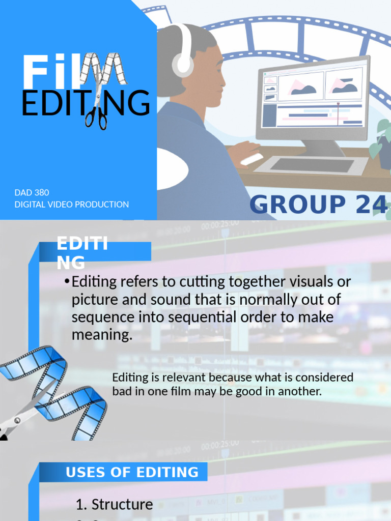 Importance of Film Editing Techniques | PDF