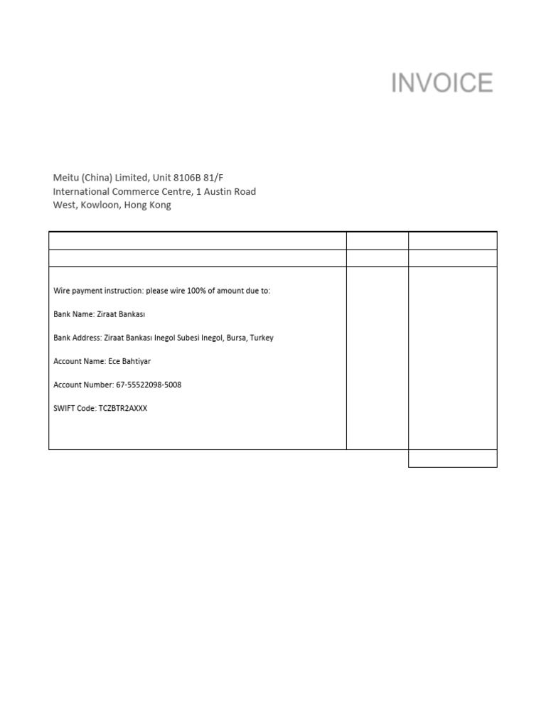 Invoice Ece March | PDF