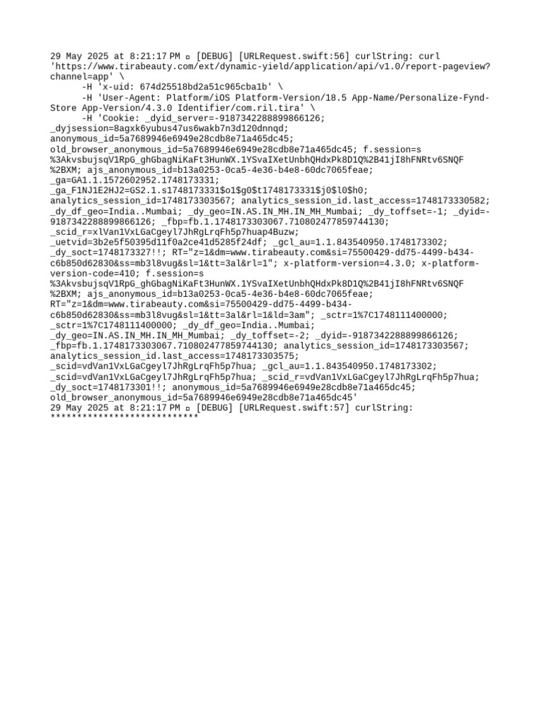 Logout Issue Logs2025!05!29 | PDF