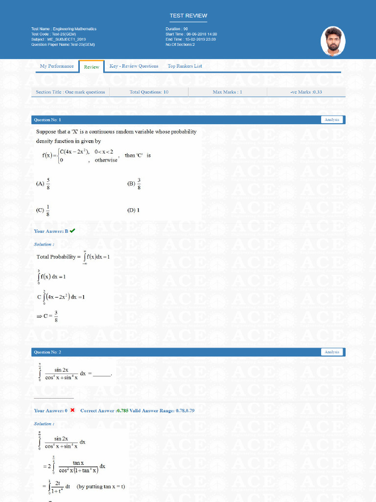 Engineering Mathematics | PDF