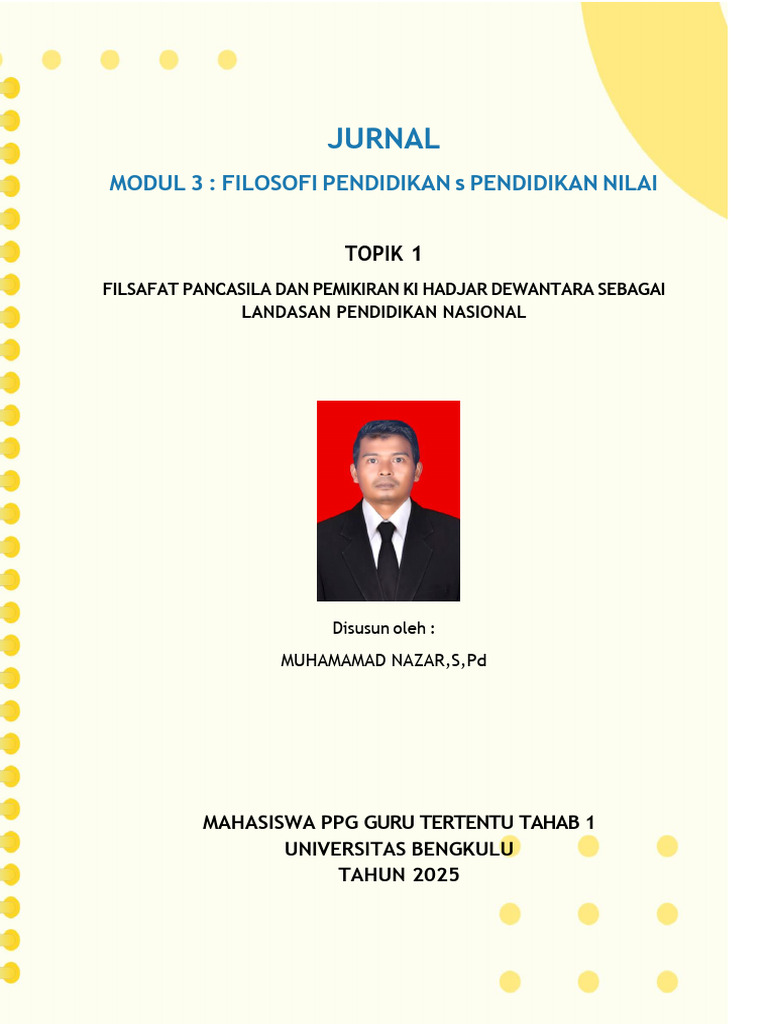 Muhammad Nazar - 201507832192 - Filsafat Pancasila Dan Pemikiran Ki ...