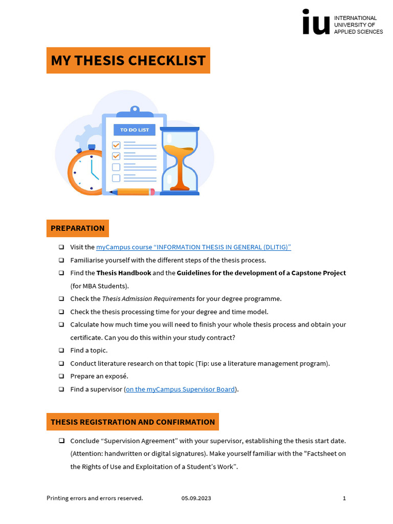 Final Checklist Thesis - Ab 1.03 | PDF | Thesis | Turnitin