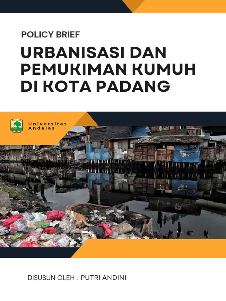 Putri Andini - 2310842029 - Policy Brief Formulasi Kebijakan Publik Dan Legal Drafting | PDF