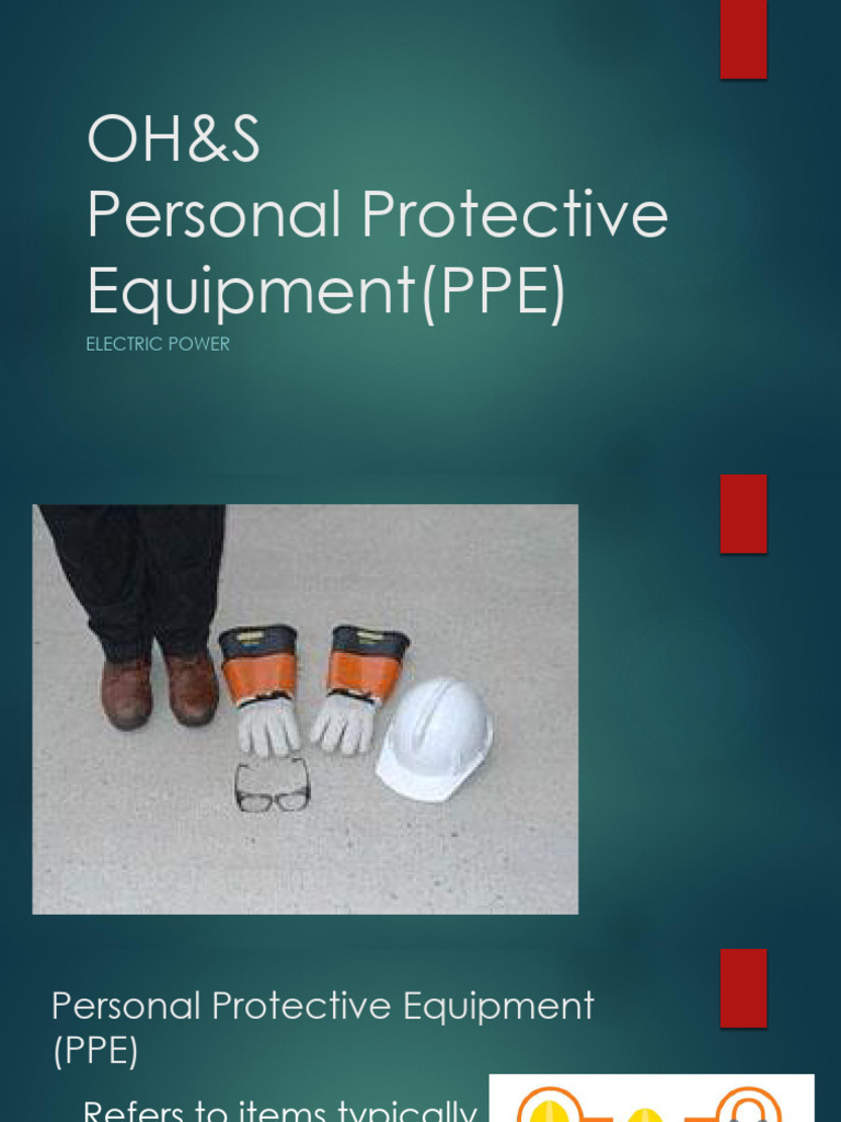 PPE Guidelines for Electric Power Safety | PDF