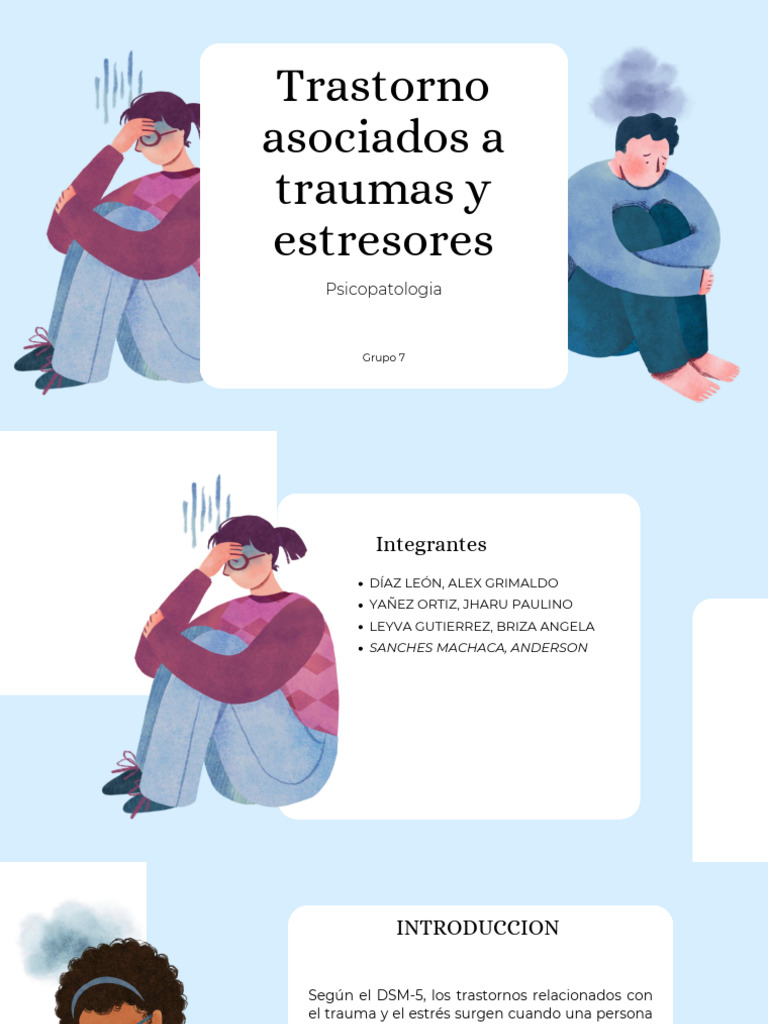 Exposicion Trastorno Asociados Al Estres y Traumas - Compressed | PDF ...