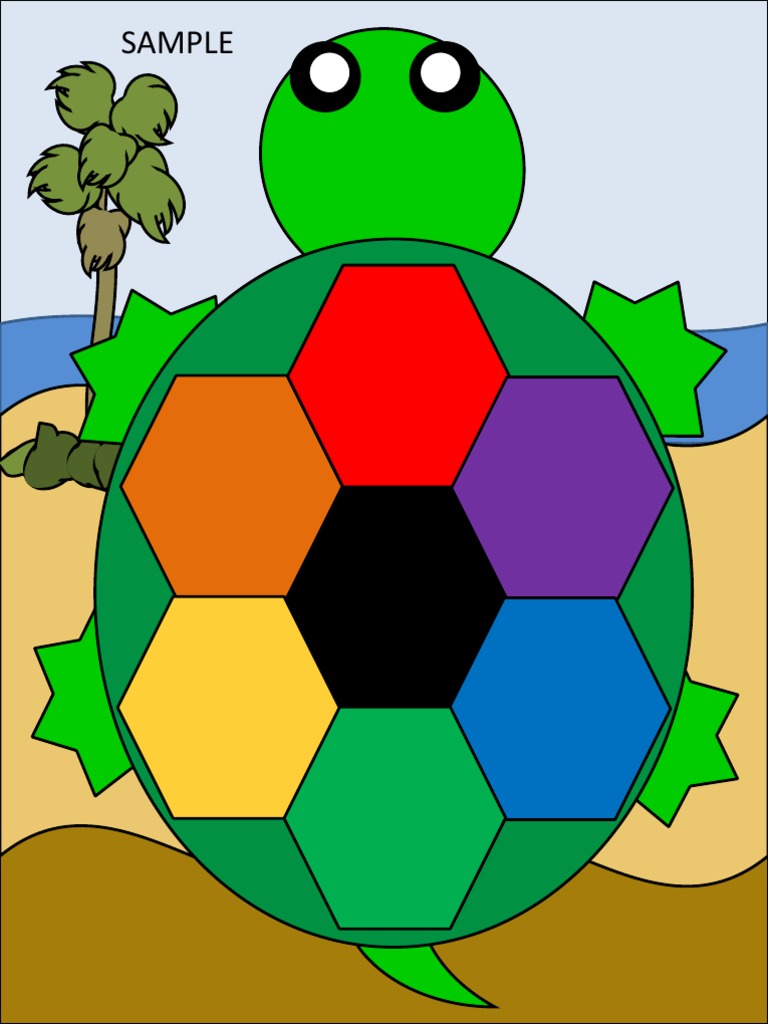 Turtle Color File Folder