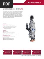 IPG Laser-Welding-Head-Brochure | PDF | Camera | Optics